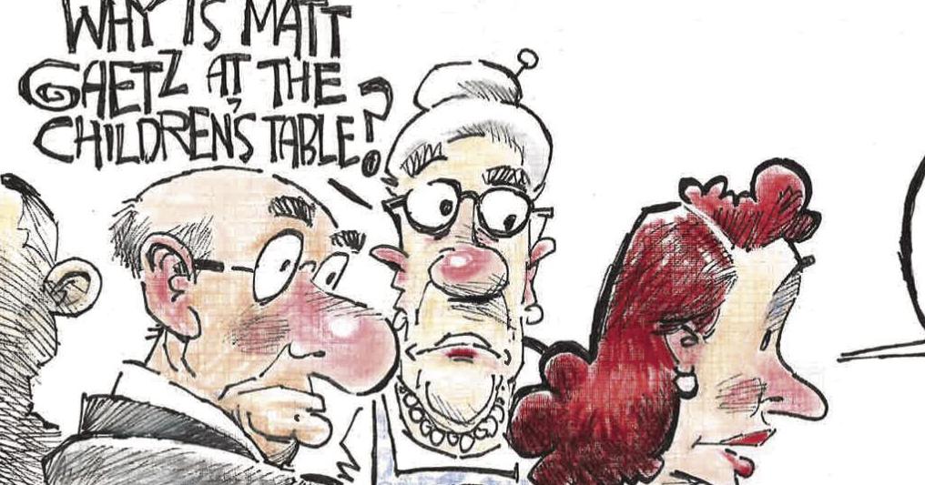 Gaetz at the children's table | Opinion | columbiamissourian.com
