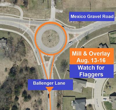 Work on Mexico Gravel Road and Ballenger Lane roundabout to begin ...