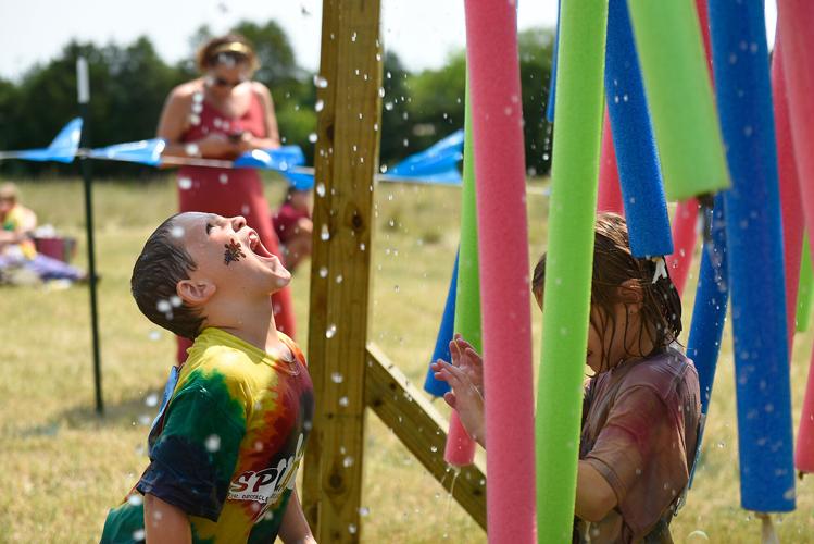 Children stomp, slide and swim through Splat! Jr. Mud Run | News ...