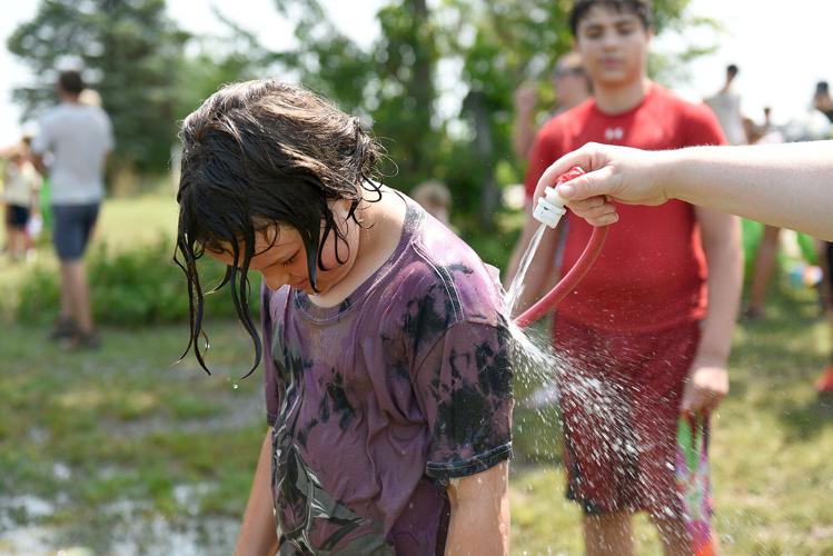 Children stomp, slide and swim through Splat! Jr. Mud Run | News ...