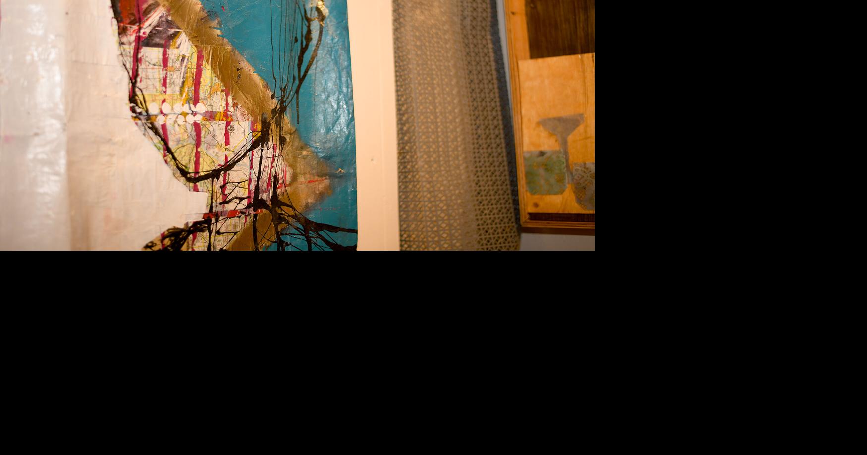 A piece by William Wallace III hangs in the studio | News ...