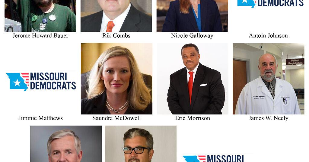 11 appear on primary ballots for Missouri governor | Elections ...