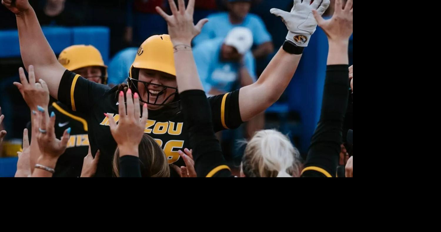 Mizzou softball wins Border War battle against Kansas on Abby Hay's ...