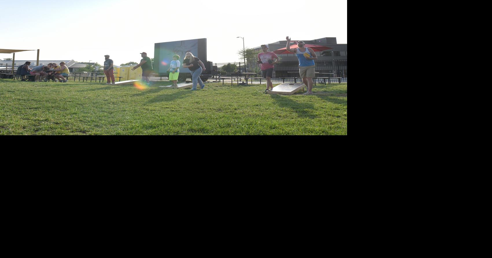 Arcade District hosts first cornhole tournament | Local ...