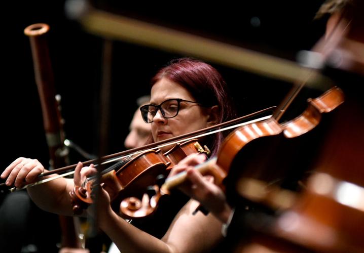 The Lviv National Philharmonic Orchestra of Ukraine performs at Jesse ...
