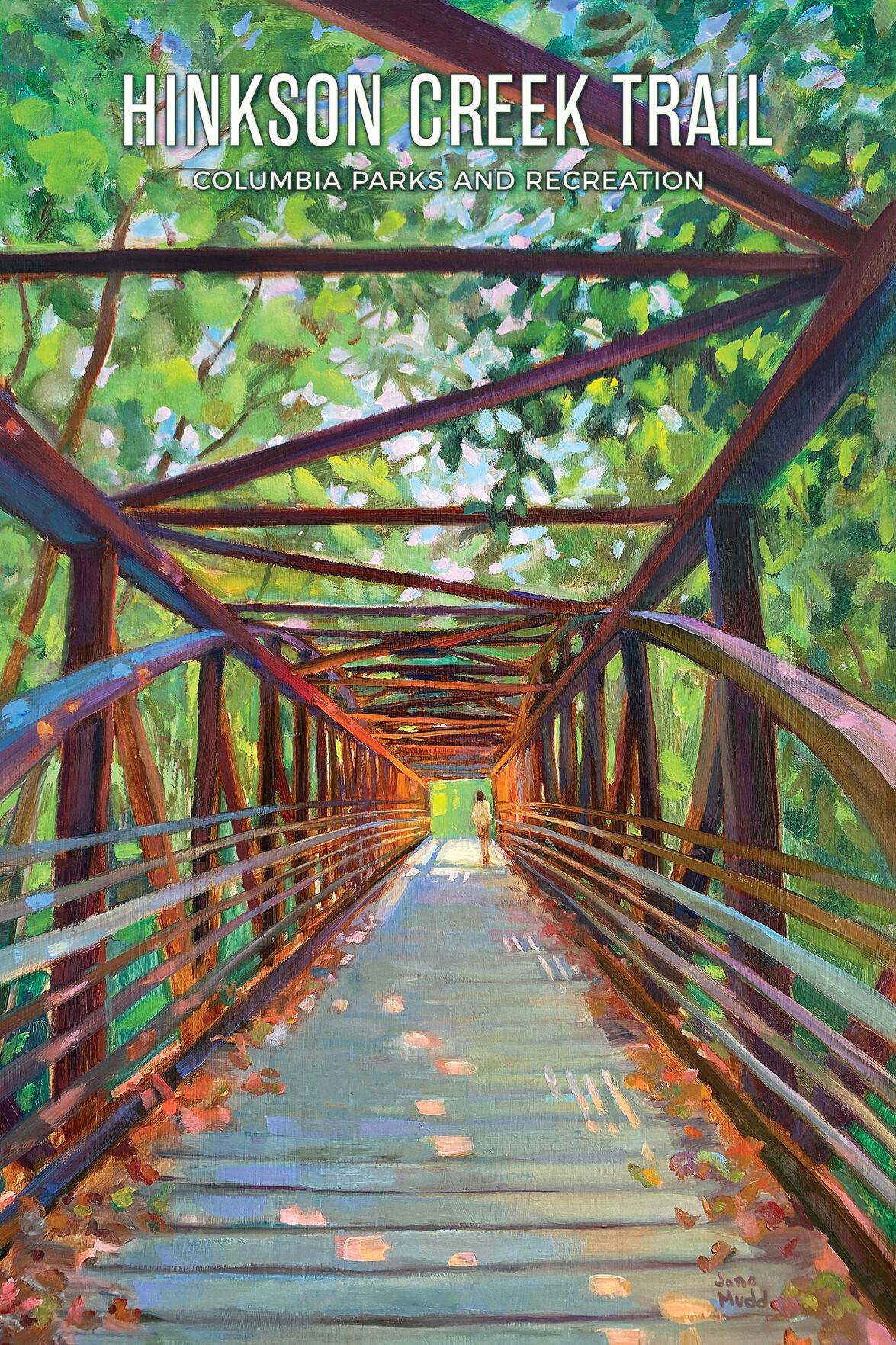 Parks and Rec unveils commemorative Hinkson Creek Trail poster | Local ...