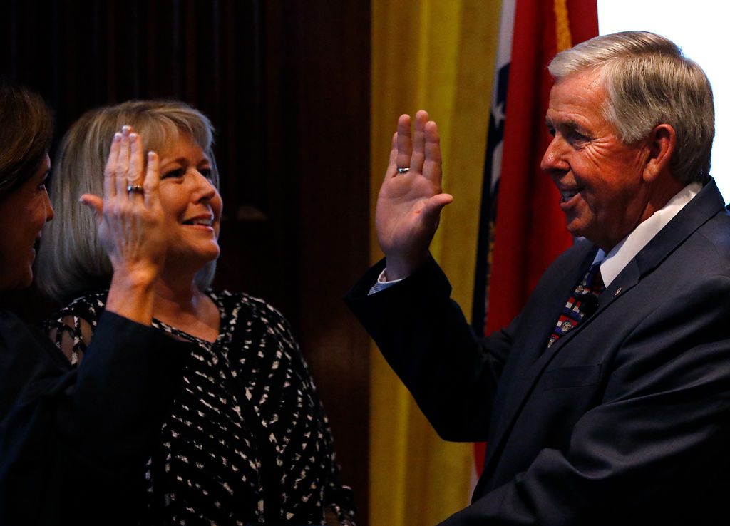 Gov. Mike Parson pledges "to bring honor, integrity, transparency ...