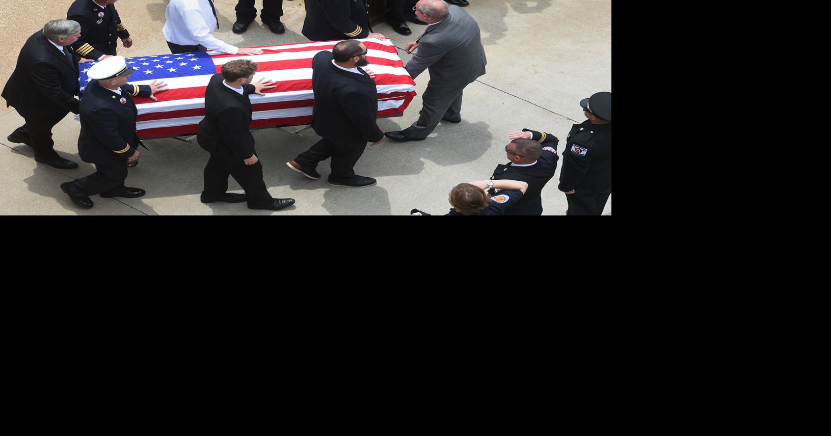 Fallen firefighter receives a final farewell with full honors | Local ...
