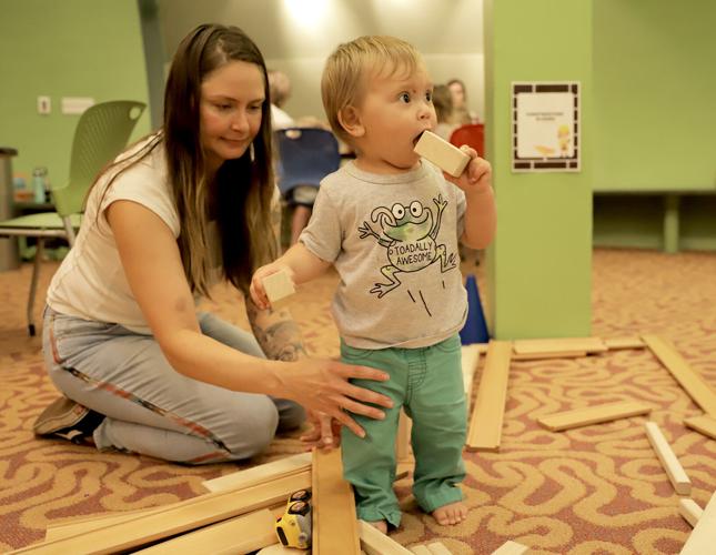 Building their brains, one block at a time | Photos ...