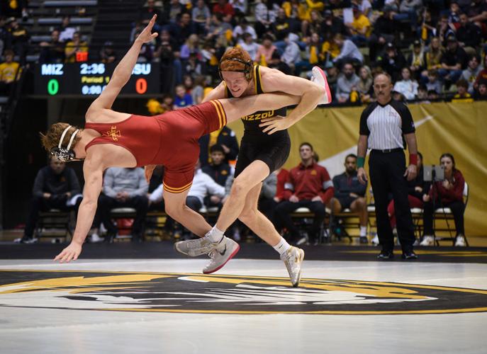 MU wrestling sends No. 3 Iowa State spinning in dual win | Mizzou ...
