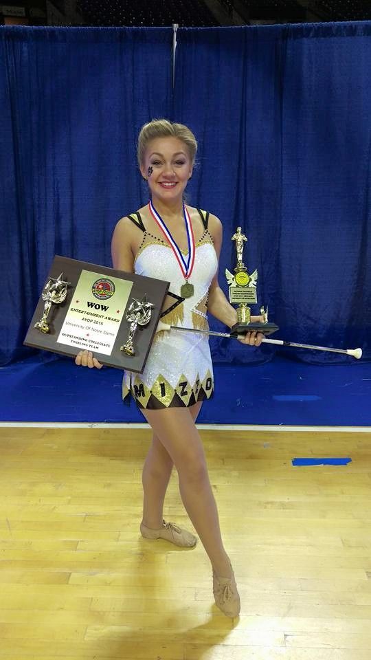 FROM READERS: Marching Mizzou's feature twirler reflects on her journey ...