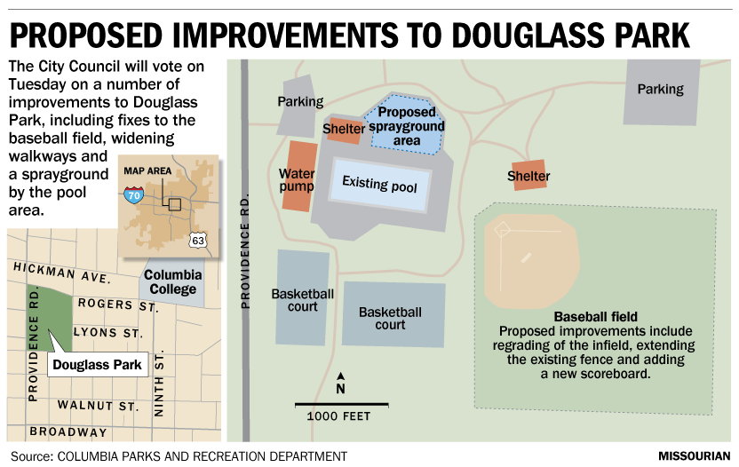 City Council to vote on Douglass Park renovations | Local ...
