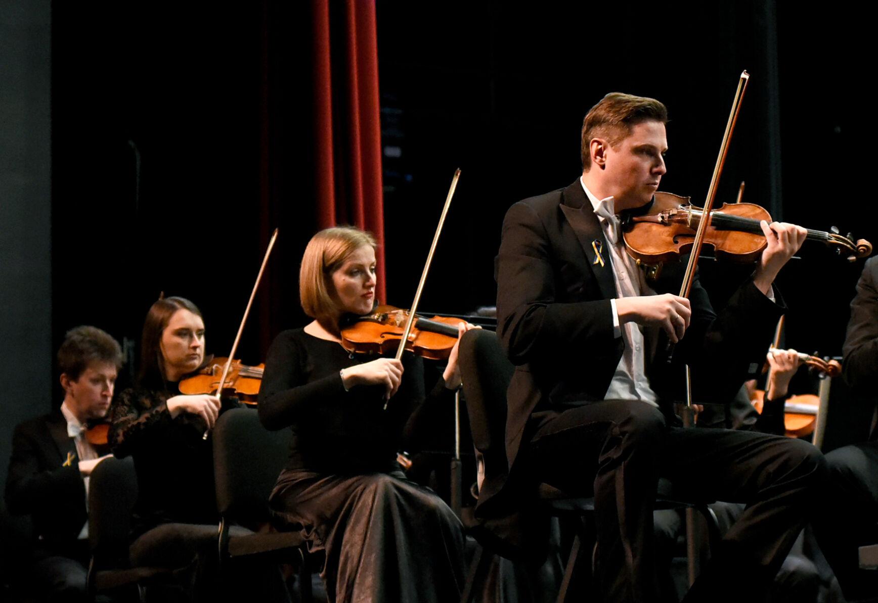 The Lviv National Philharmonic Orchestra of Ukraine performs at Jesse ...
