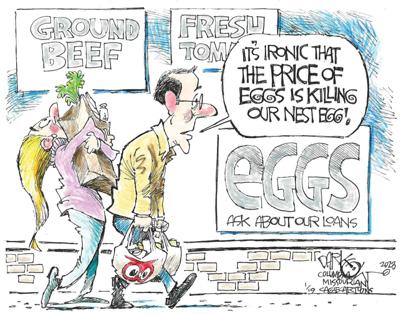 Shelling Out For Eggs | Darkow | columbiamissourian.com