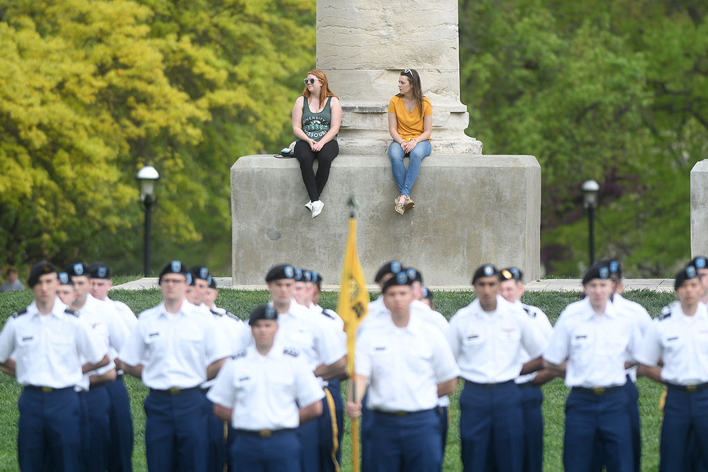 ROTC students continue centuries-old tradition in joint services ...