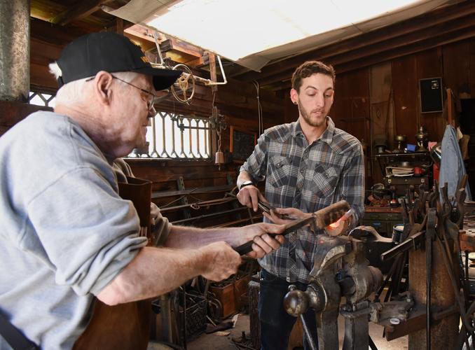 Traditional blacksmith uses craft to educate and create | Visuals ...