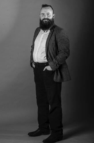 Justin Aldred stands for a portrait | | columbiamissourian.com