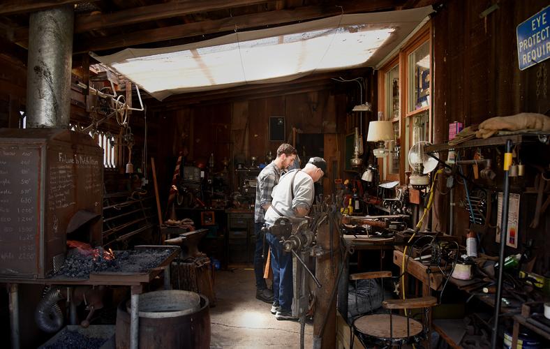 Traditional blacksmith uses craft to educate and create | Visuals ...