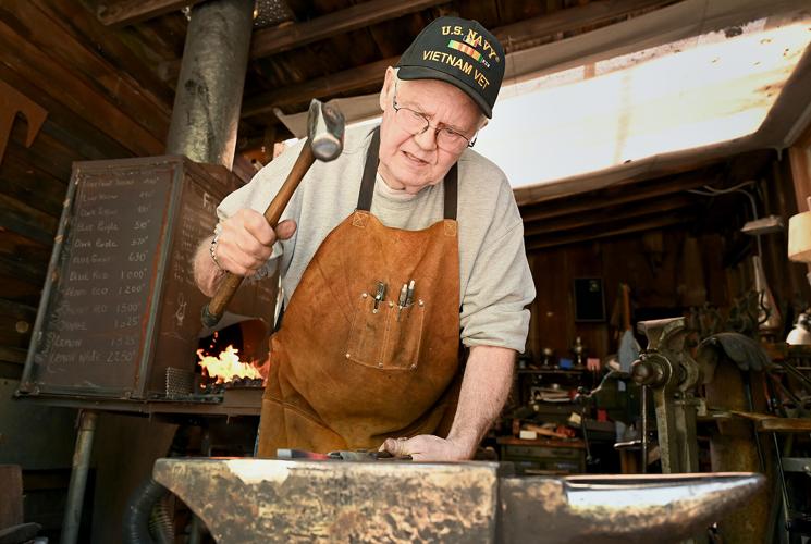 Traditional blacksmith uses craft to educate and create | Visuals ...