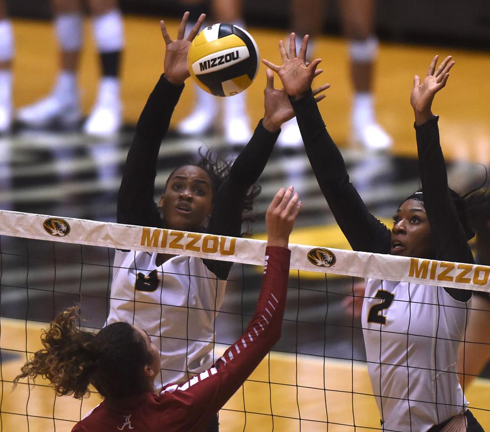 PHOTO GALLERY: Missouri volleyball sweeps No. 25 Alabama in first SEC ...