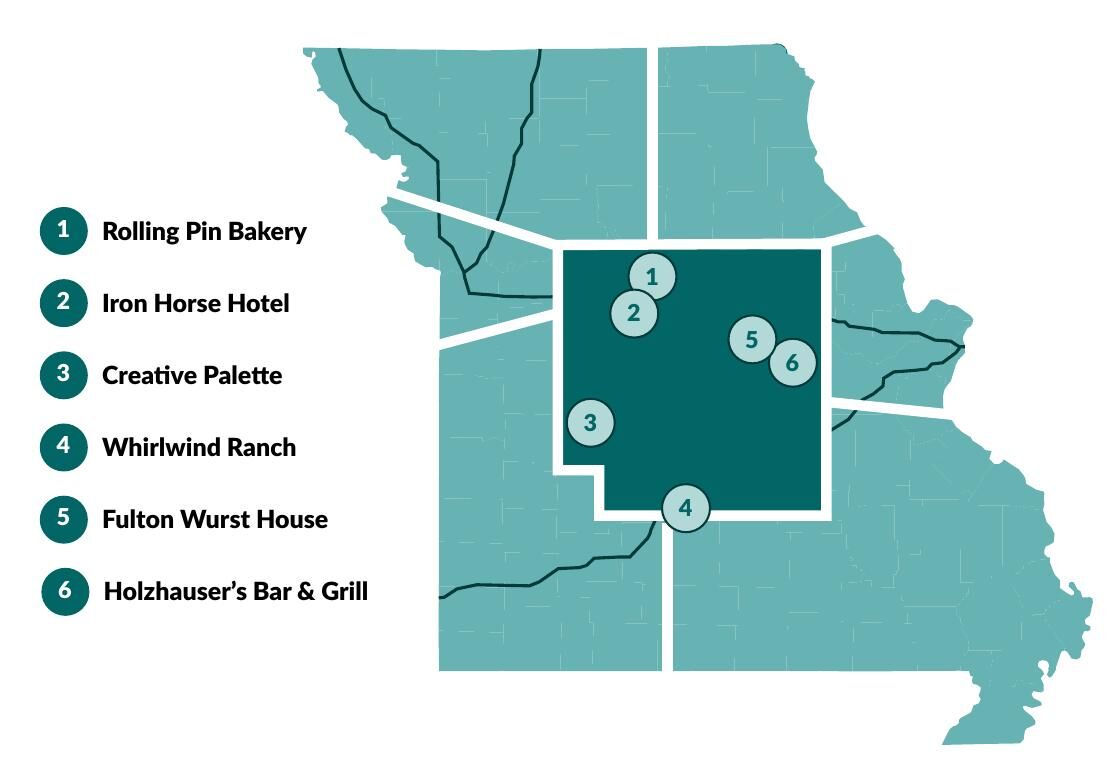 Summer Tourism map Central | Tourism | columbiamissourian.com