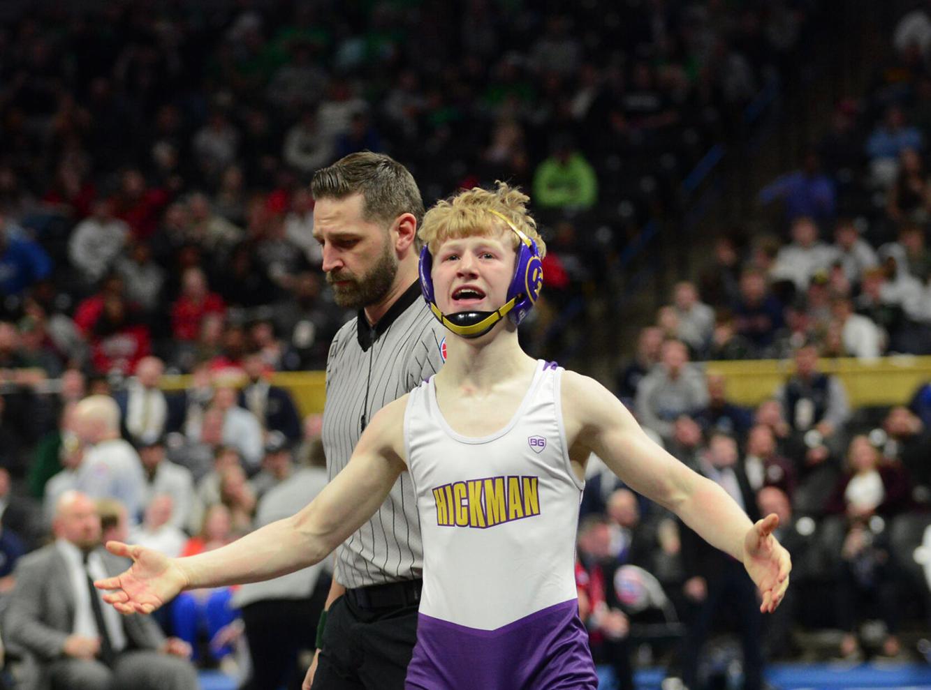 Hickman's Benter caps undefeated season with third straight state ...