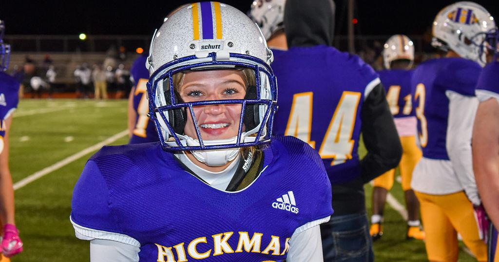 Can she kick it? Hannah Larson's experience on the football field ...