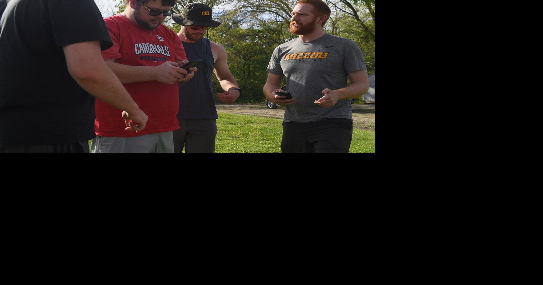 From left, Isaac Prior, Travis Huffman, Jackson Katanic, and Matthew ...