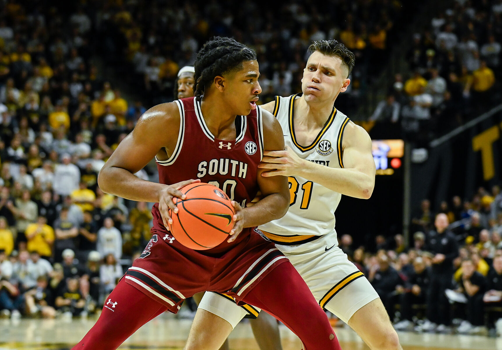 Grill's 22, No. 14 MU fry Gamecocks for 10th SEC win of season | Mizzou ...