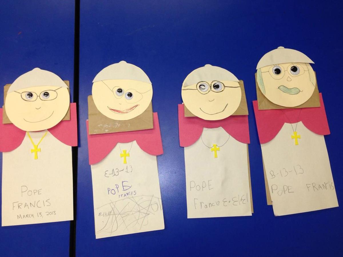 FROM READERS: Newman Center kids learn about Pope Francis through ...