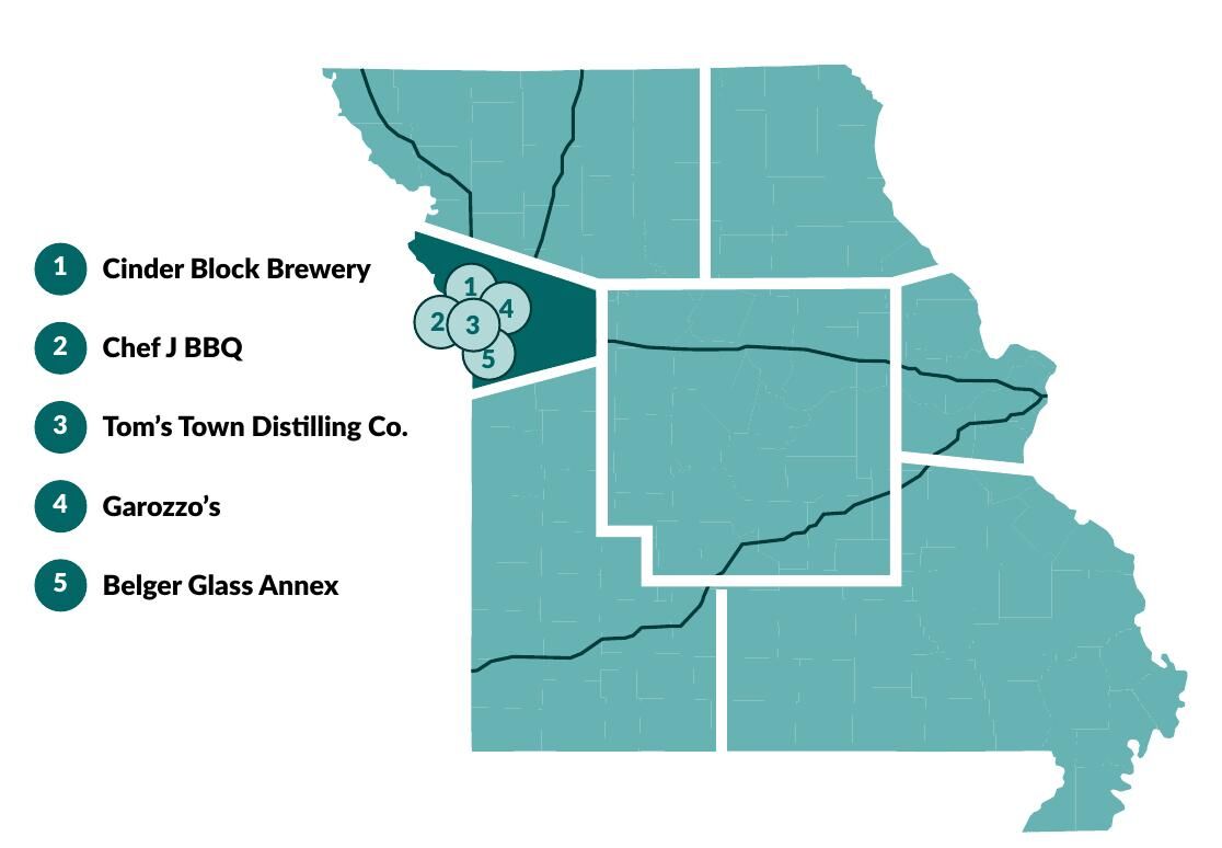 Summer Tourism map KC | Tourism | columbiamissourian.com