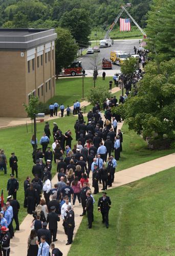 Fallen firefighter receives a final farewell with full honors | Local ...