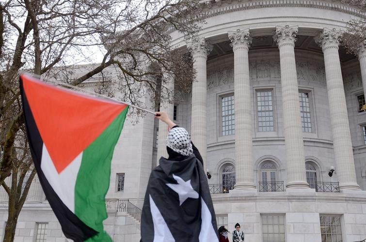 Protests accompany Capitol speech by Israeli consul general | State ...