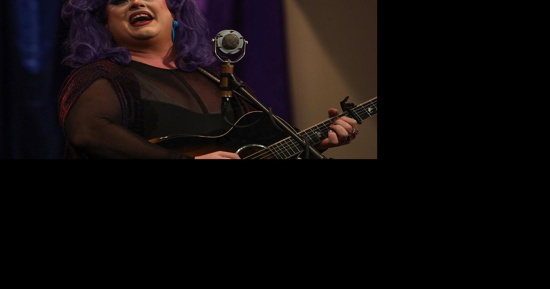 Drag queen Flamy Grant performs at First Baptist Church | Local ...