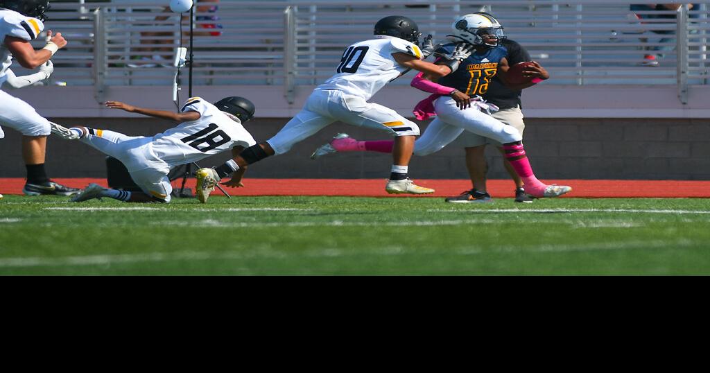 Battle football plays strong first half, wins second CMAC game of ...