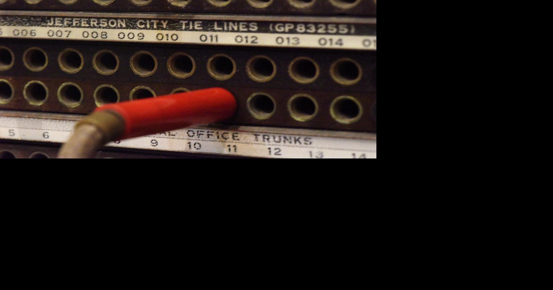 A cord is plugged into a one-position switchboard | News ...