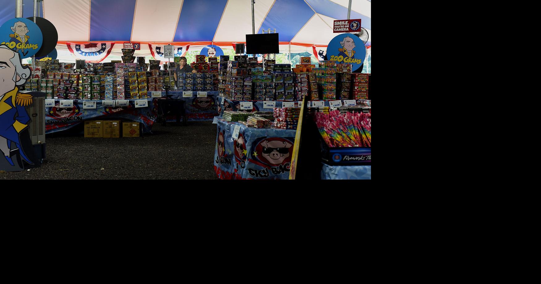 Tents of highly flammable fun: firework stands set up around Columbia ...