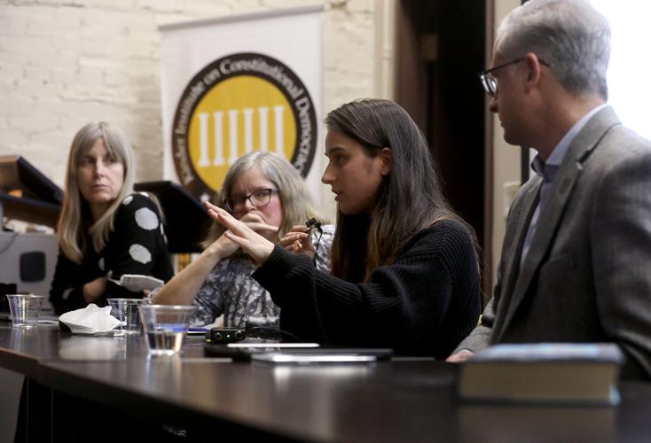 Ukrainian student shares family's story at Kinder Institute panel ...