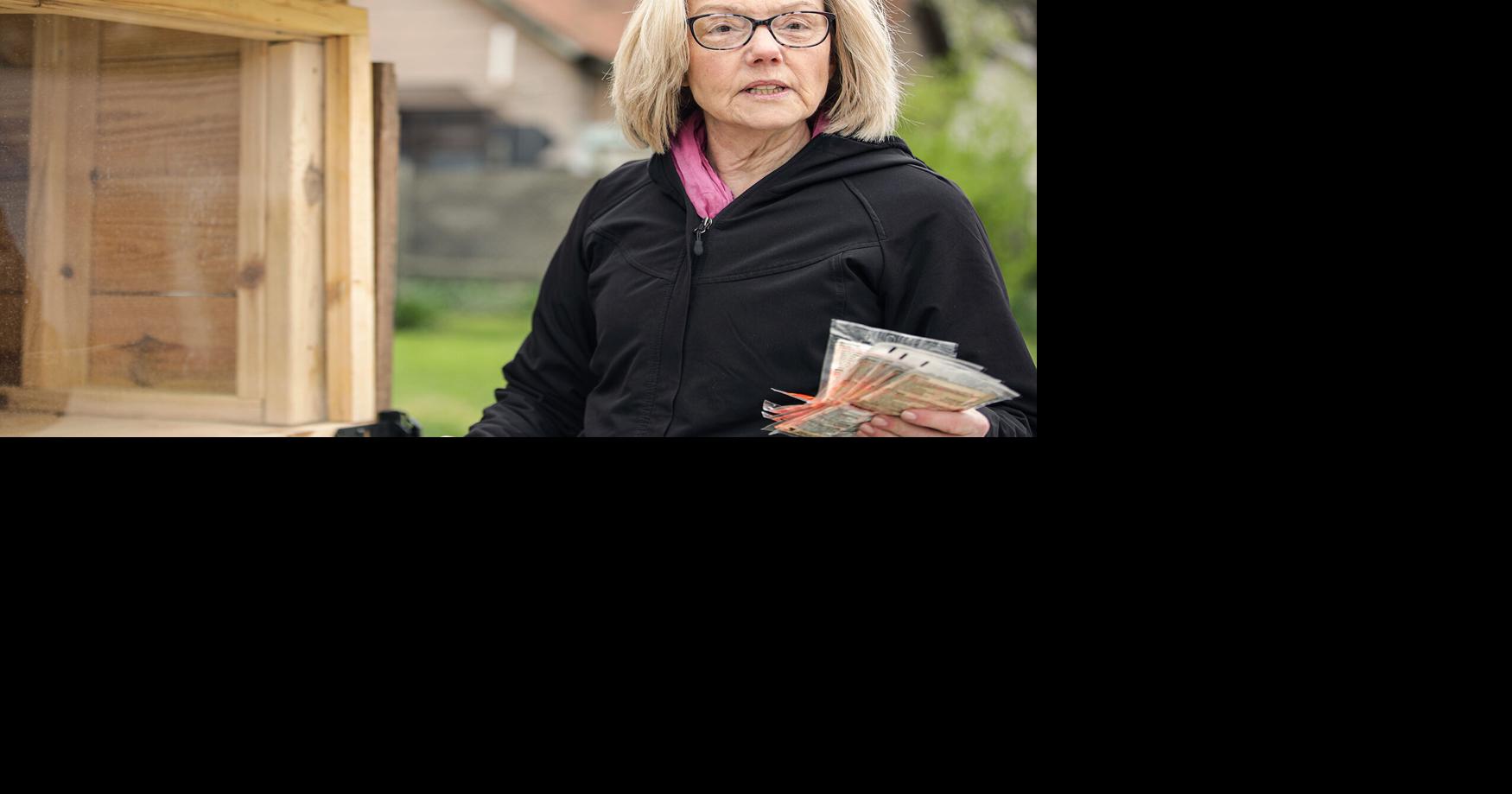 Pat Fowler explains how the neighborhood giving box came to be ...