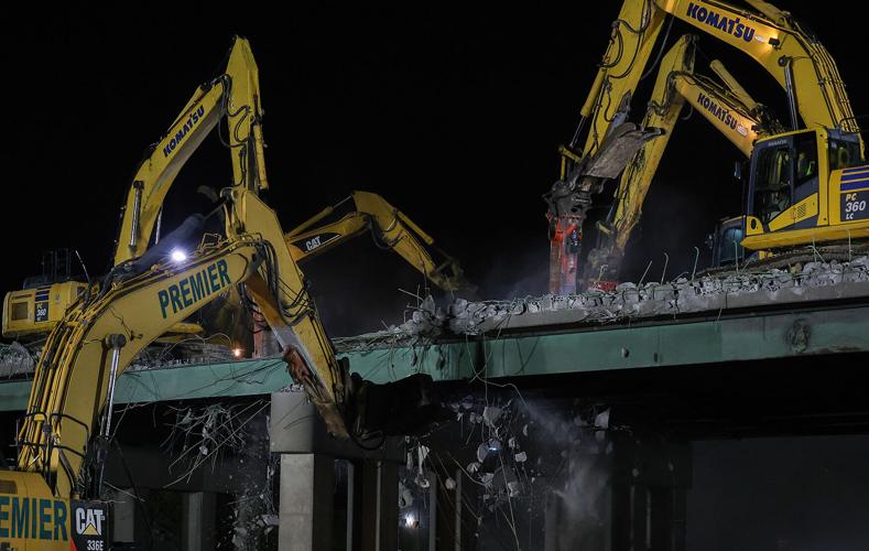 Demolition begins on St. Charles Road overpass | Local ...