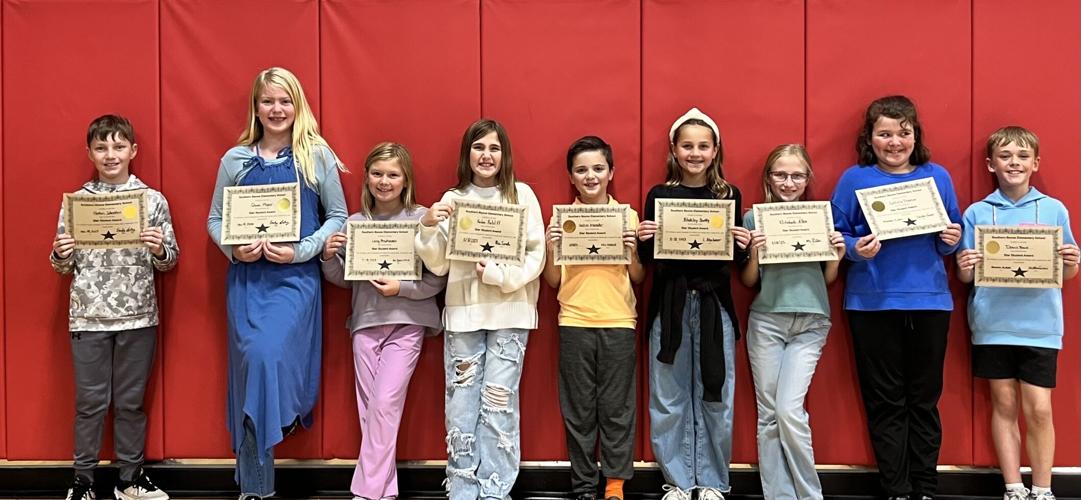 Southern Boone Elementary recognizes students for academic achievement ...