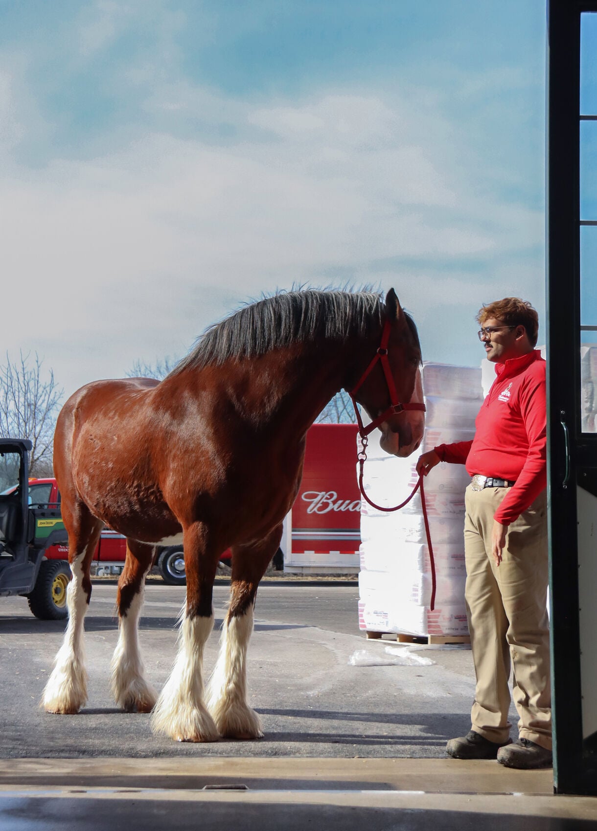 A Clydesdale. A bald eagle. “Free Bird” shaking the speakers. And 60 ...