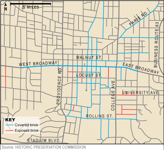 Columbia brick streets' policy could change | Visuals ...