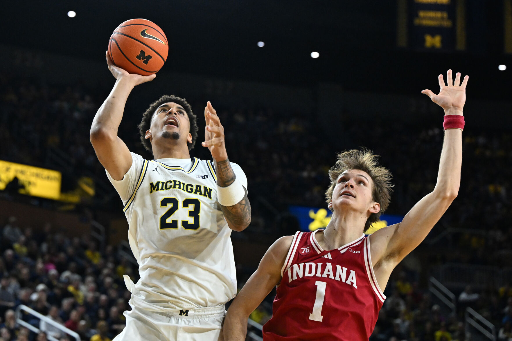 Elliot Cadeau shines as Michigan defeats Indiana 86-72 | Ap ...