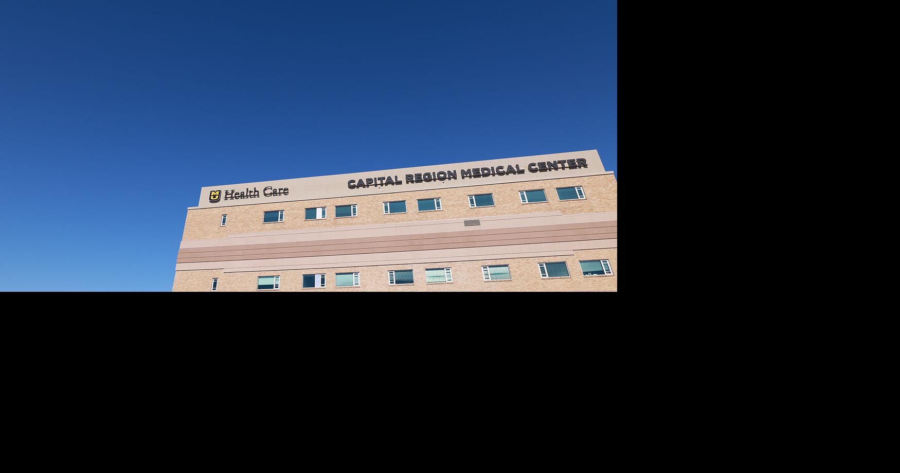 Jefferson City’s Capital Region Medical Center building displays the ...