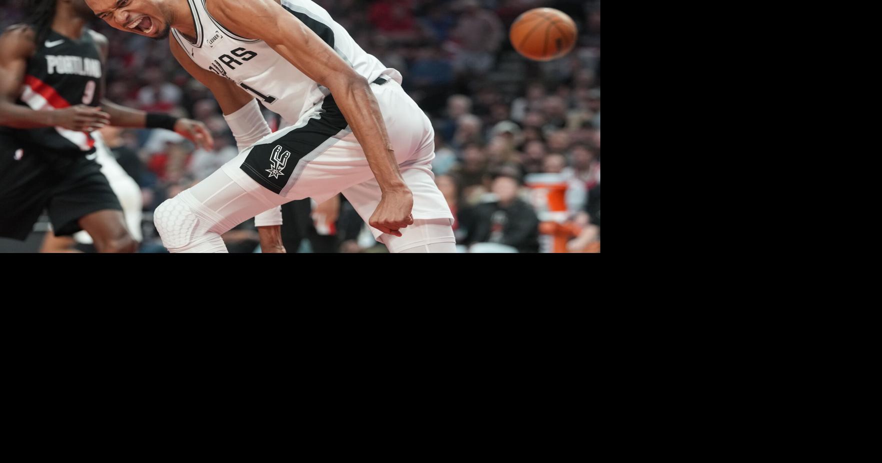 Spurs star Wembanyama returns, says he's disappointed with the way his ...