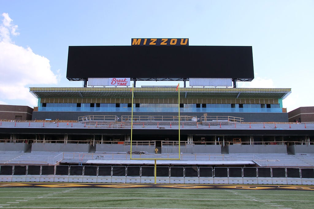 South End Zone Project continues work on Memorial Stadium | Photos ...