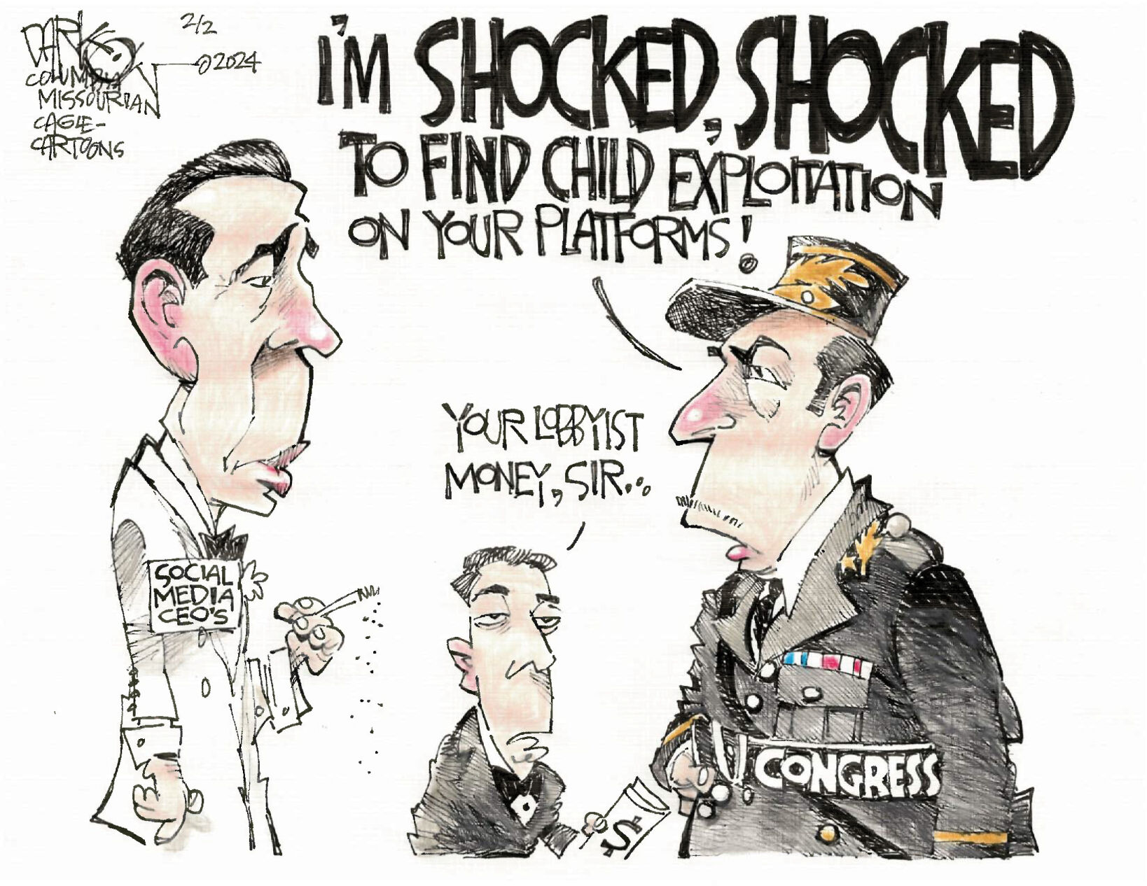 Congress can do something | Darkow | columbiamissourian.com