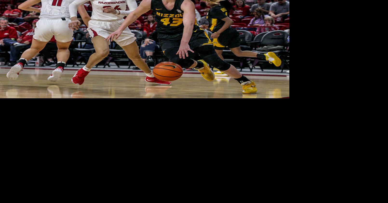 Missouri Tigers forward Hayley Frank drives in for a lay-up | Photos ...