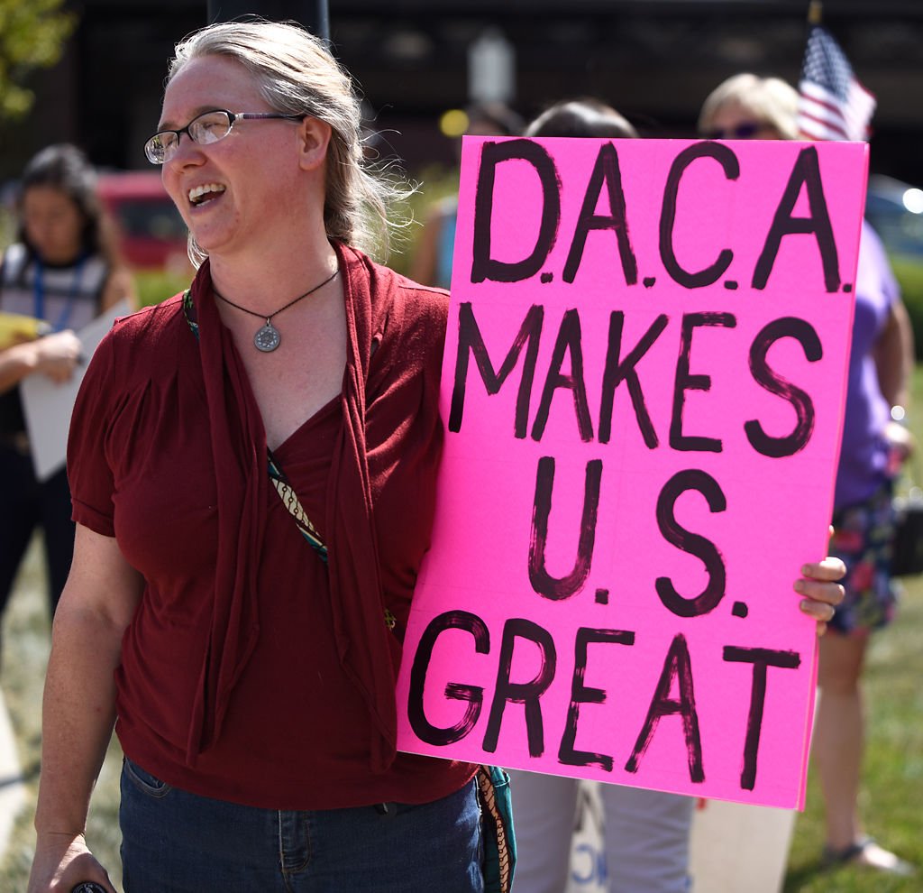 With uncertain future, DACA recipients speak out at demonstration ...